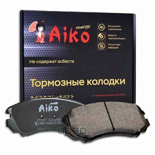 Колодки тормозные Aiko PF0377
