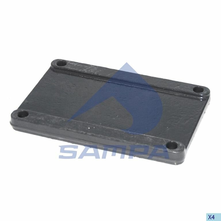 Пластина рессоры для Вольво, Рено арт 031424 SAMPA
