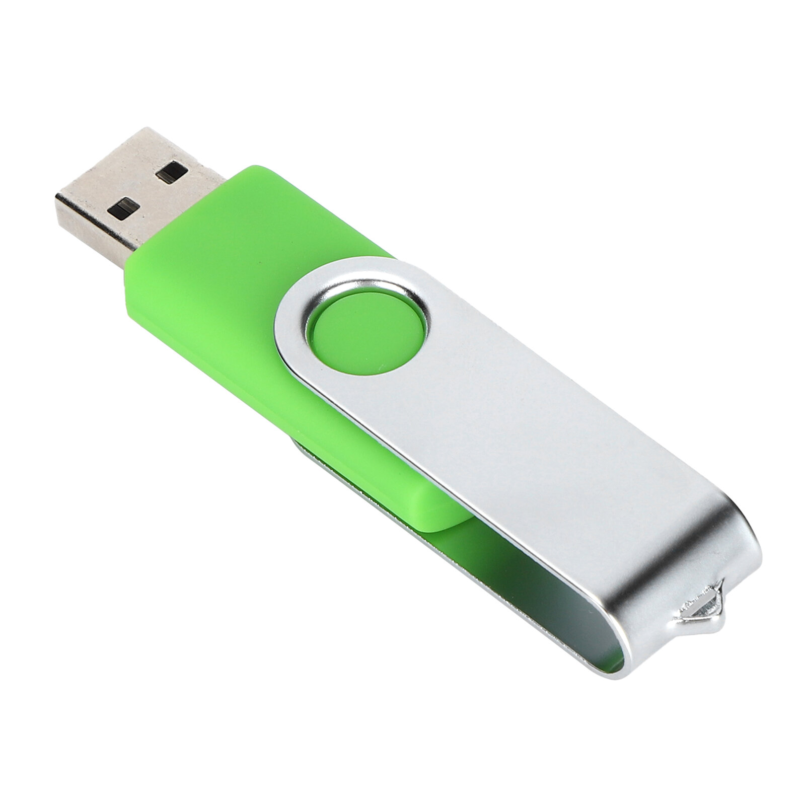 USB Flash Drive Candy Green Rotatable Portable Storage Memory Stick 4GB для ПК Планшет USB 2.0 Совместим с USB 1.1 Материал Металл ABS Индикатор LED Поддерживаемые ОС Windows 2003 XP Vista 7 8 10 OS X Linux Пригоден для Компьютера Автомобиля Bluetooth