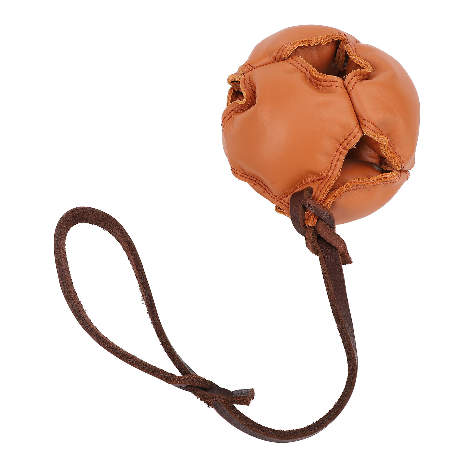 Темно-синяя интерактивная игрушка для собак для снятия тревожности - мячик-ограничитель энергии на веревке для маленьких и средних собак, упражнения и поощрение