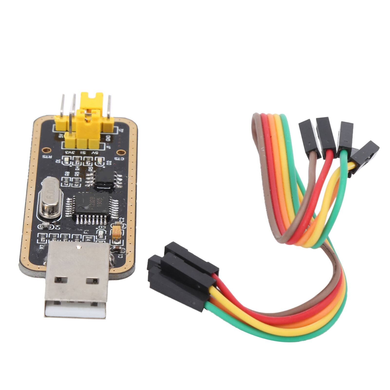 Адаптер USB в TTL FT232BL, плата для прошивки/загрузки, позолоченные контакты