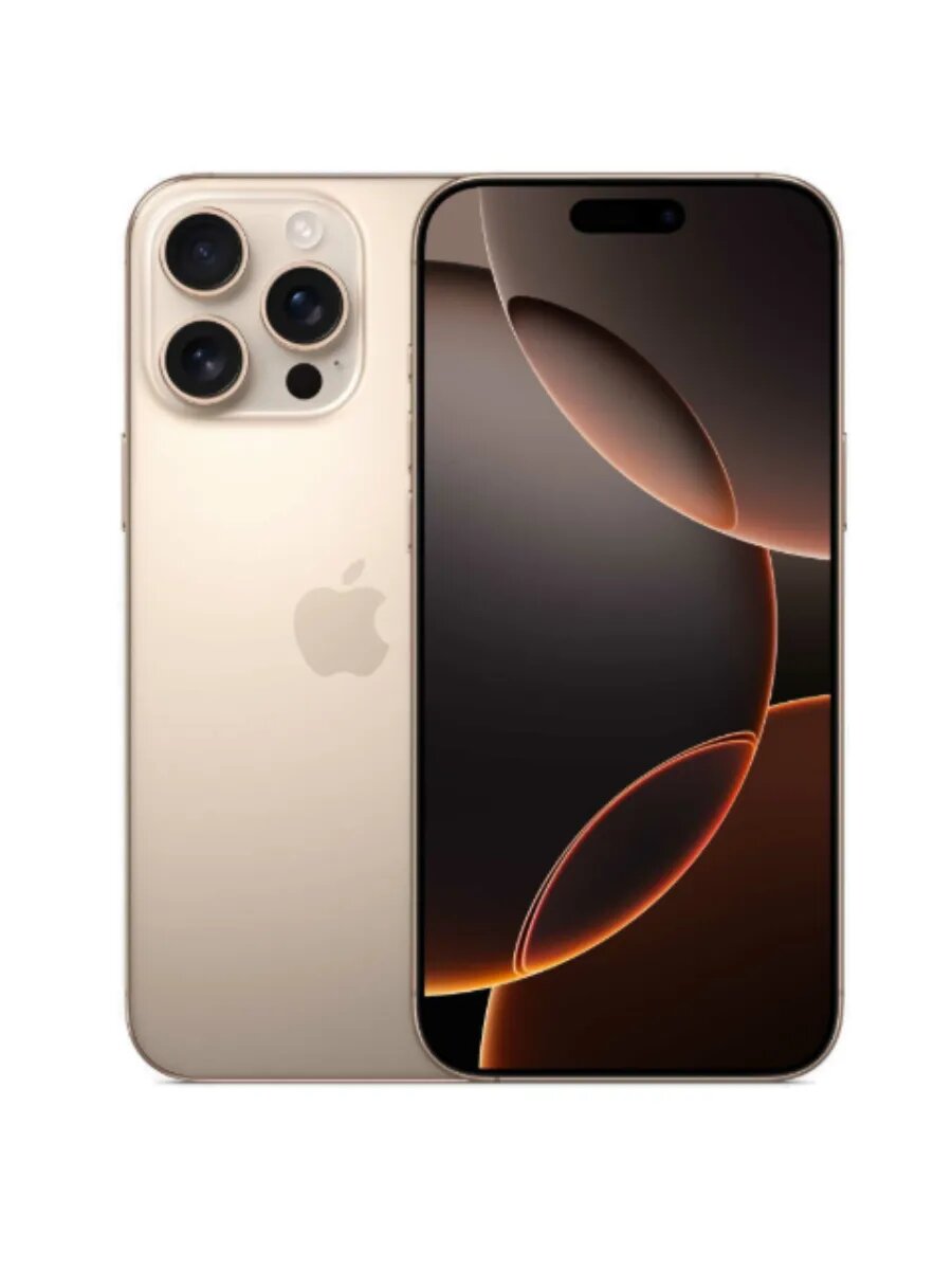 6.3" iPhone 16 Pro A3293 MYNK3KH/A 5G 8+256 ГБ бежевый РСТ