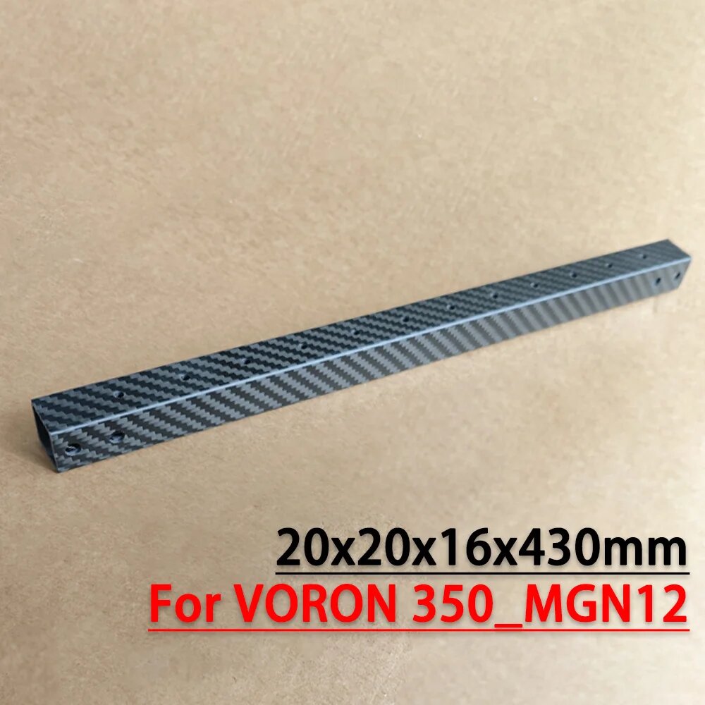 Аксессуары для 3D-принтера VORON Monolith 2.4 Trident Трубки из углеродного волокна For 350mm MGN12