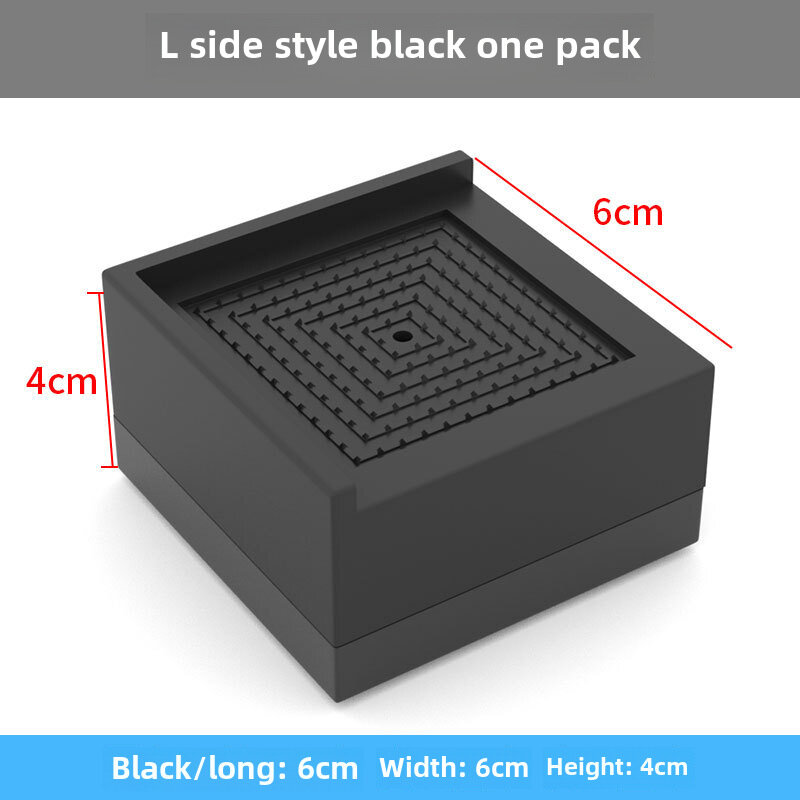 Кровать Amazon Black Furniture, нескользящая накладка из ТПУ, высота 4 см