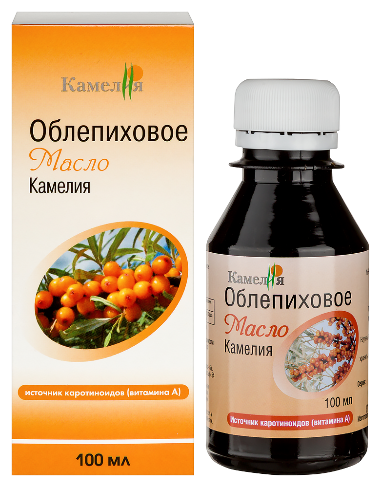 Масло облепиховое камелия