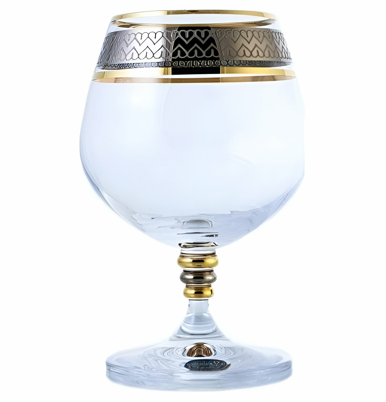 Бокалы Bohemia Crystal "Оливия", для коньяка, стекло, 400мл, 6шт