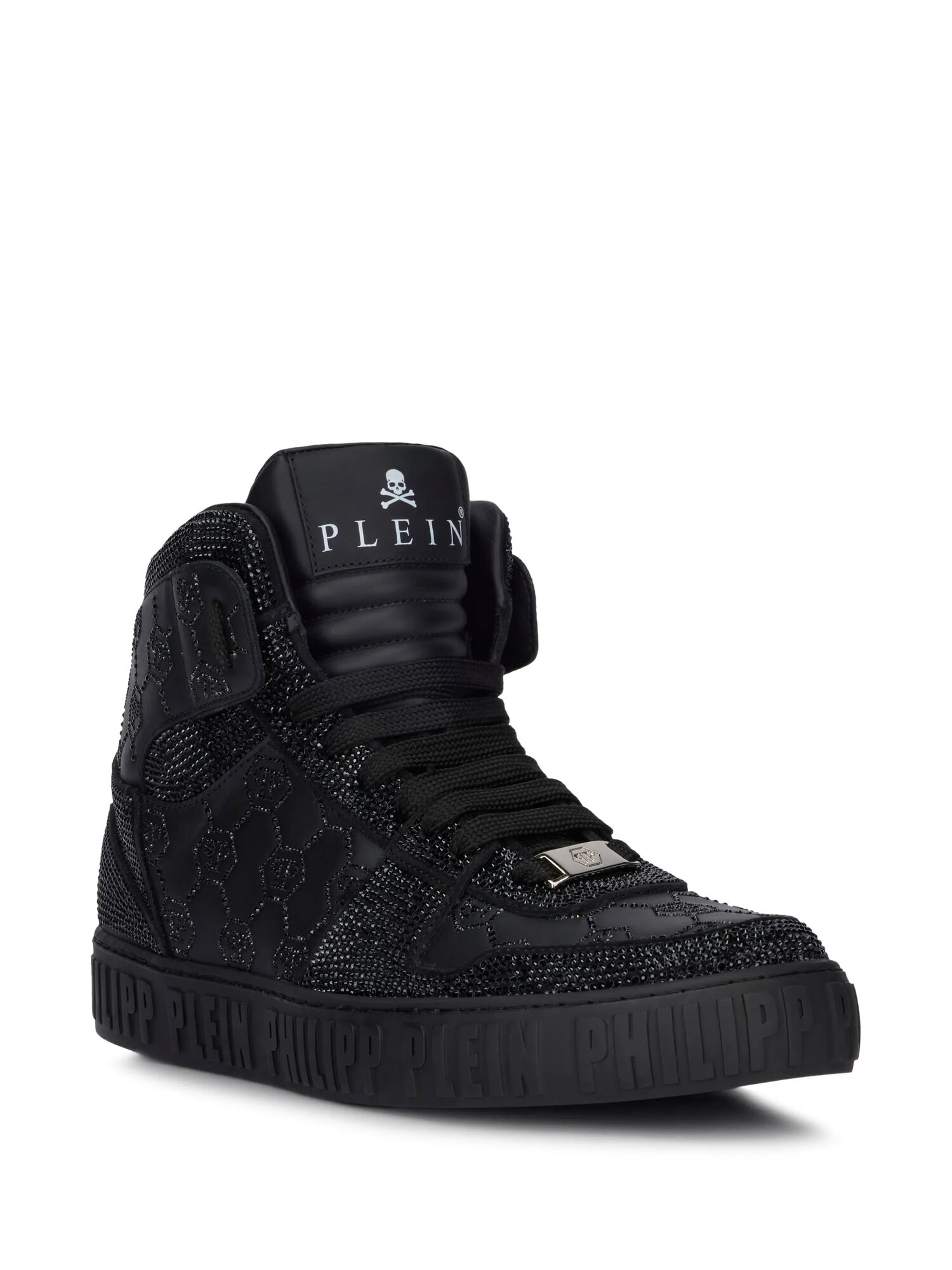 Кроссовки PHILIPP PLEIN Carson, размер 45, black/black — фото 1
