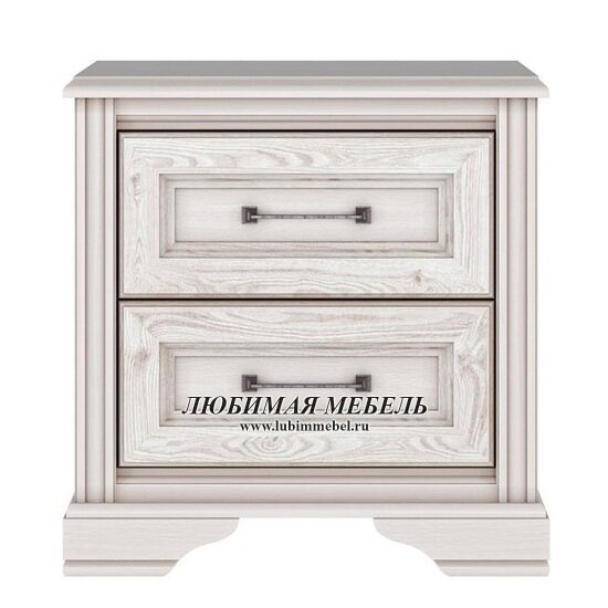 Тумба прикроватная БРВ мебель Stylius KOM2S лиственница сибирская