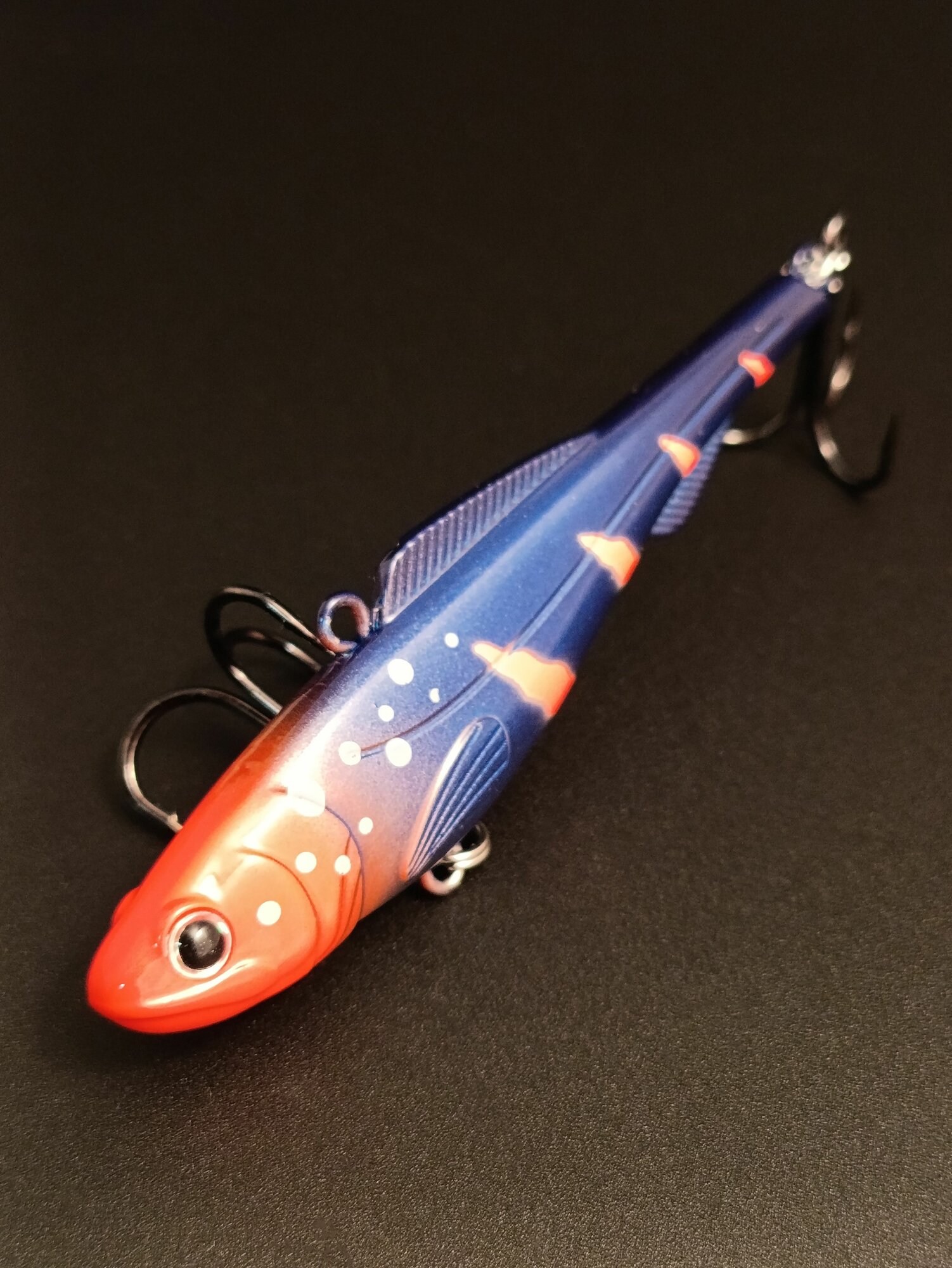 Раттлин ZIMO FISH, на судака, зимний, глубоководный, 80мм, 20г