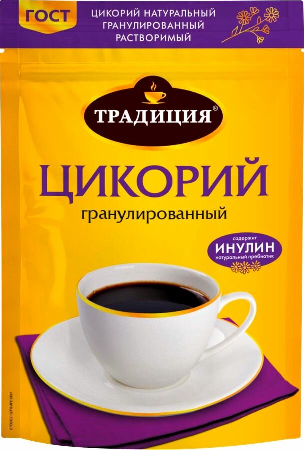 Цикорий традиция раствор. гранулиров. натур. м/у (Россия) 75г