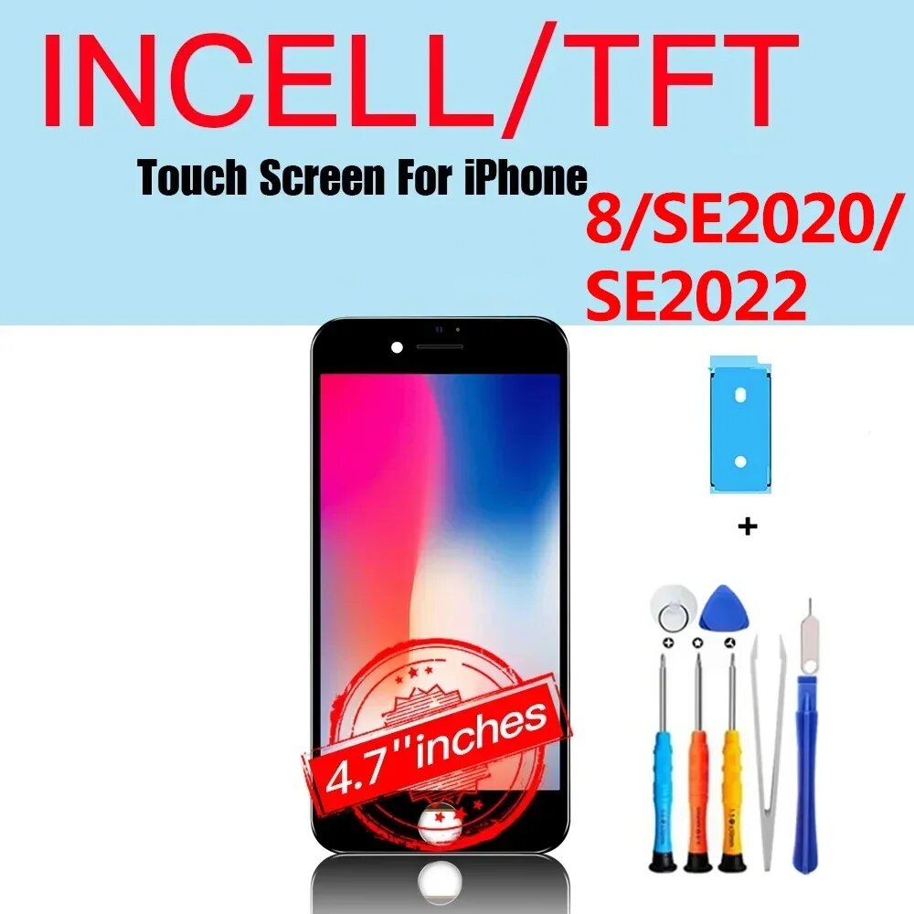 PINZHNEG ЖК-экран OEM для iPhone SE 2020 8 PLUS 6 6S 7 Plus, сменный экран Incell, гарантия 10 лет