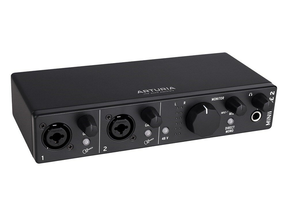 Arturia MiniFuse 2 Black Аудиоинтерфейс — фото 1