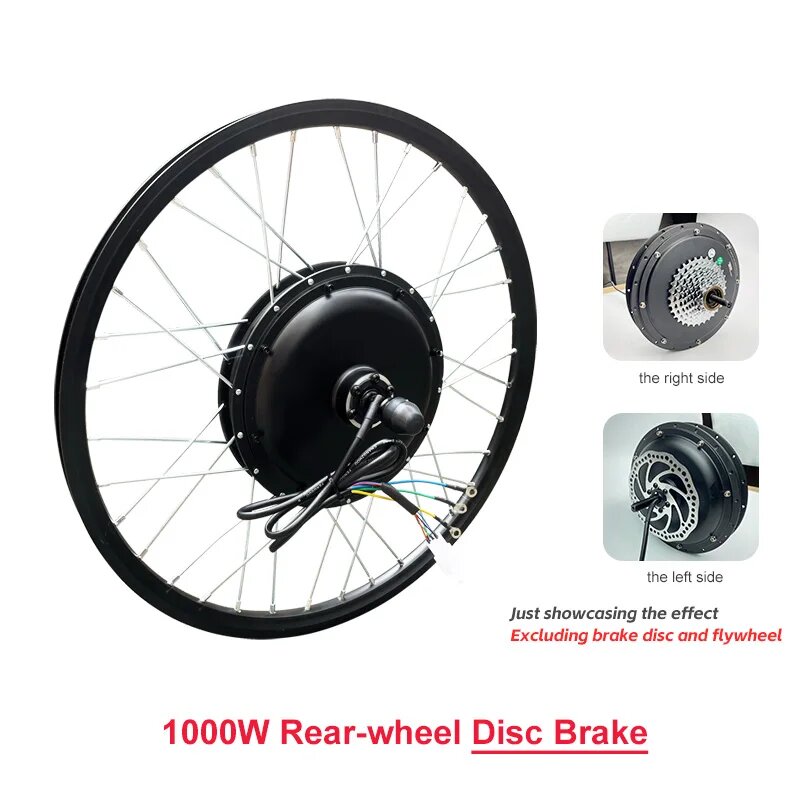 Электрический велосипедный мотор-редуктор PASION 48-60В 500-1000Вт 1000W Rear ( Disc), 26'