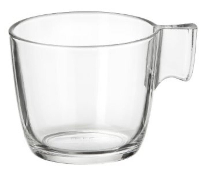 Кружка стекло, 23 сл, Стельна