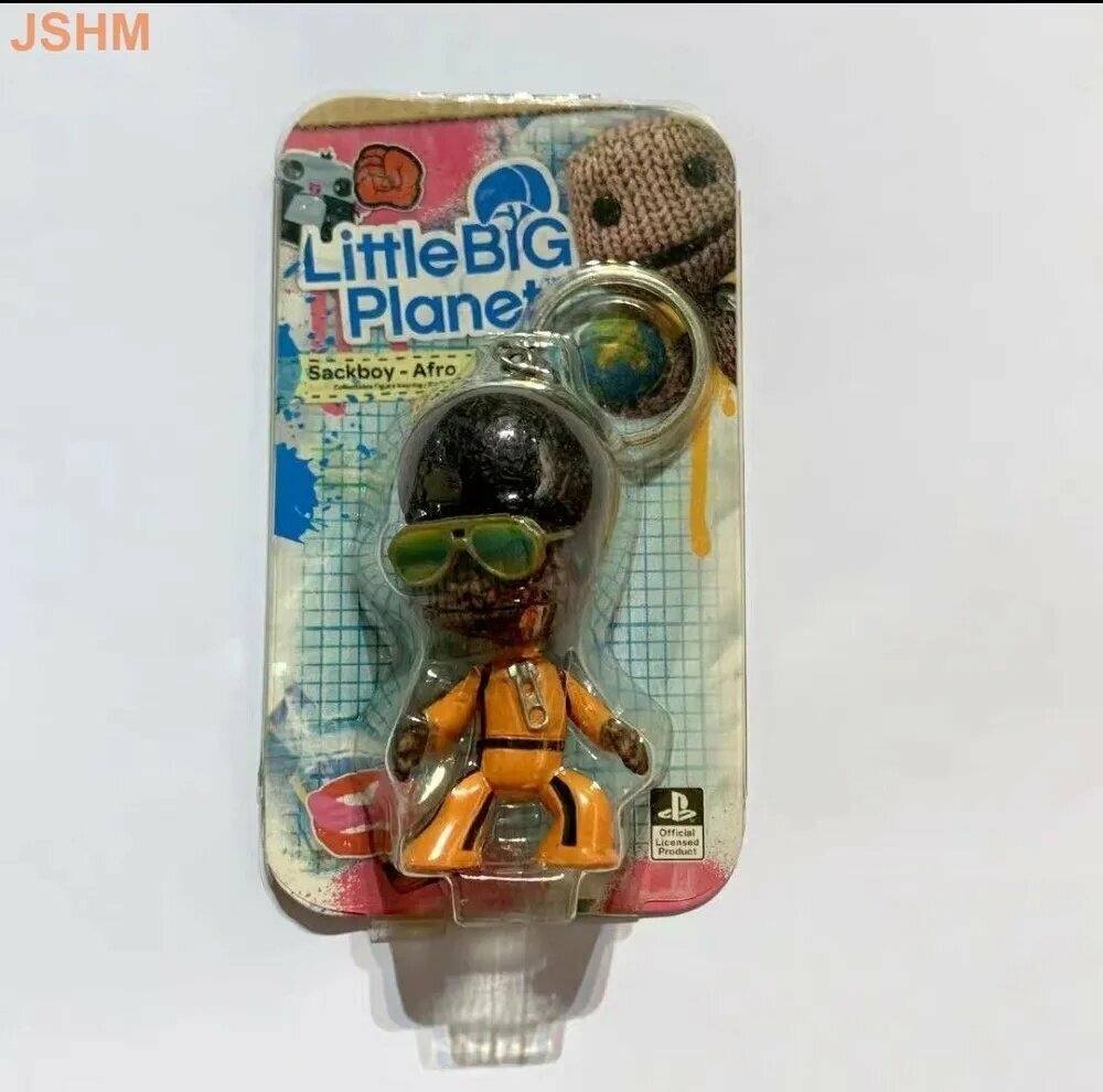 Статуэтка и аксессуары, статуэтка LittleBigPlanet, маленький Сэкбой-афро6см