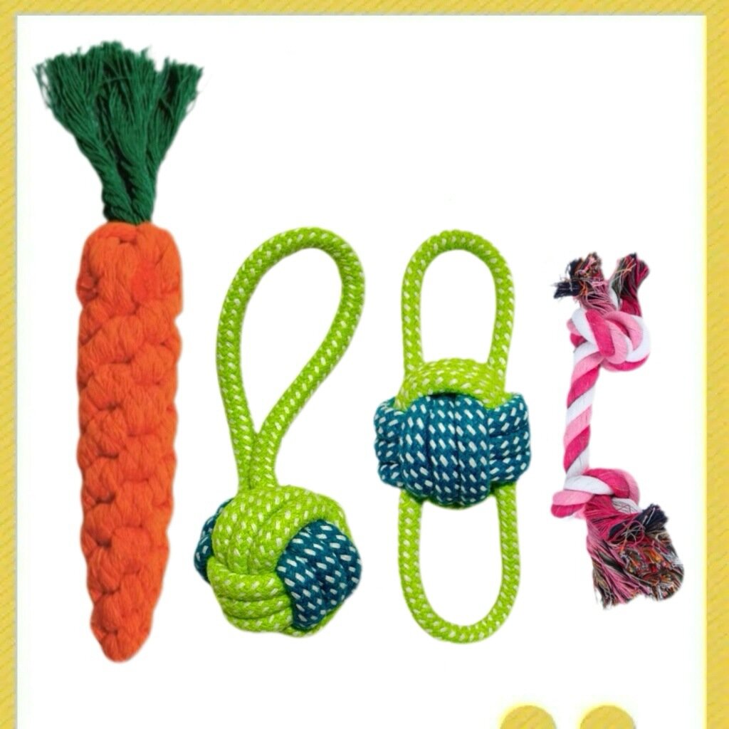 Собака молярная стойкая к кусанию хлопчатобумажная веревка игрушка маленькая собака среднего размера игрушка собачий