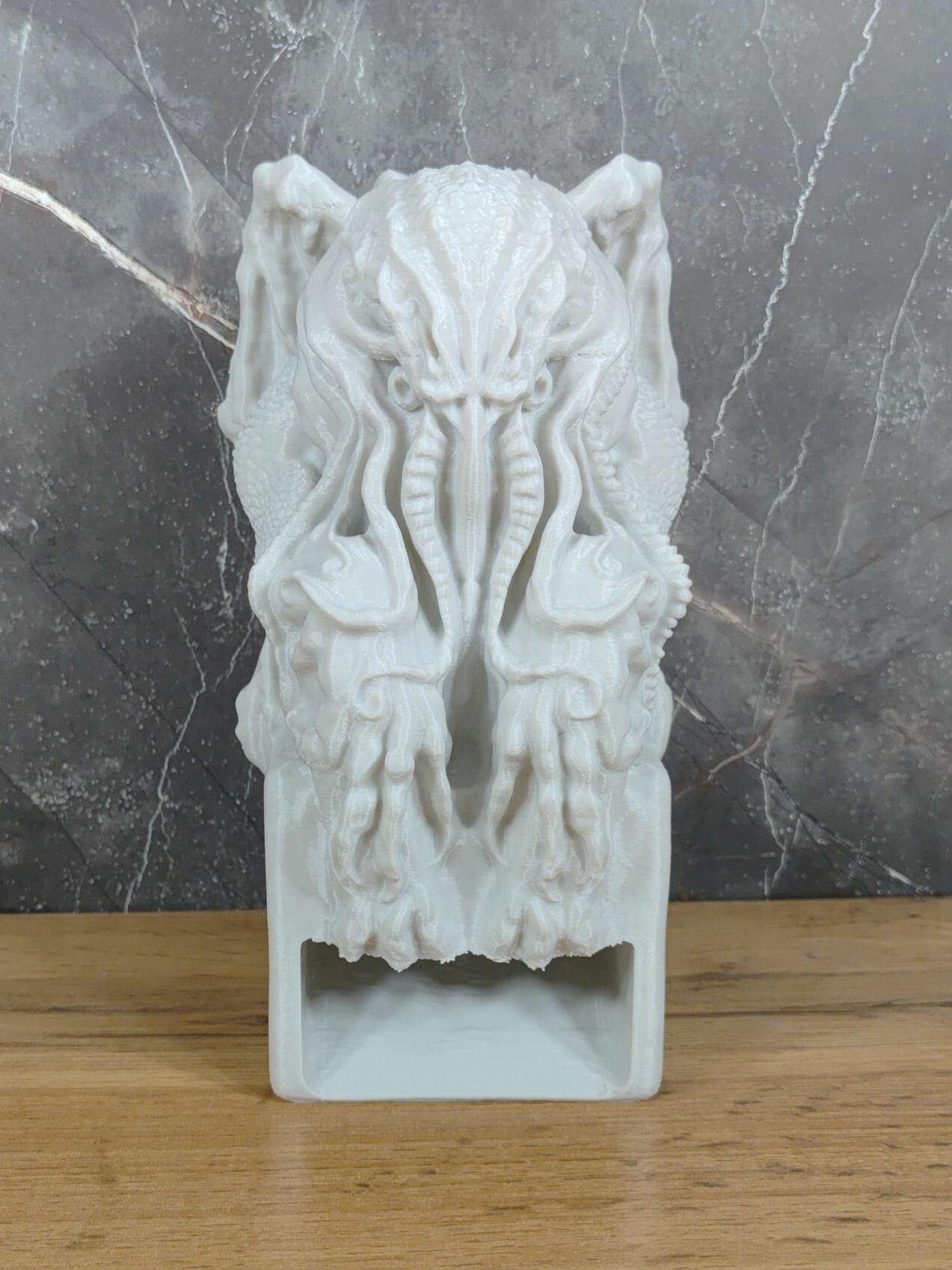 Башня Лавкрафт "Ктулху" белый миниатюра для настольных и Dungeons & Dragons , dnd dice tower