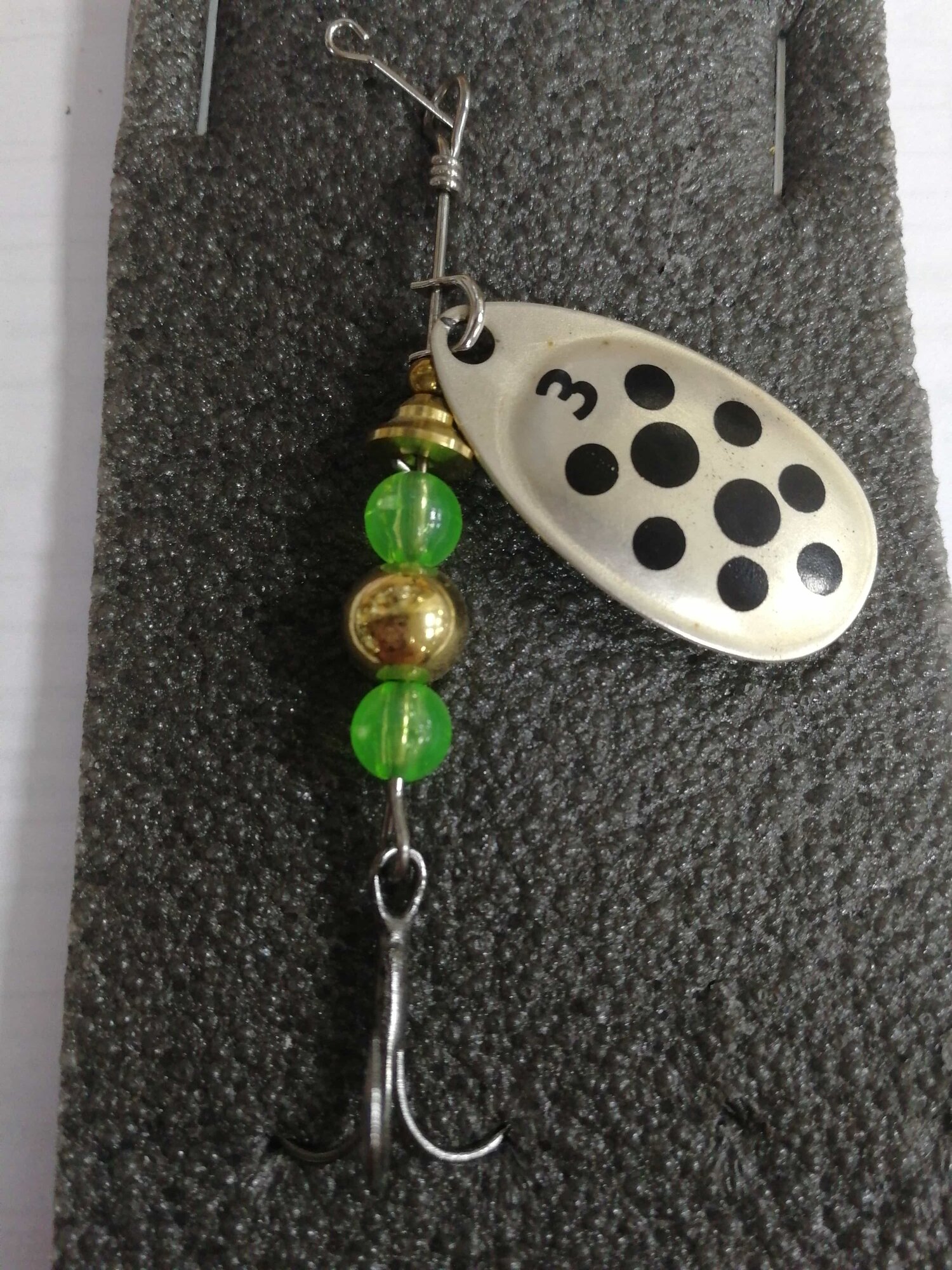 Блесна вращ. Русская рыбалка Френч 3 7гр. Серебро матовое