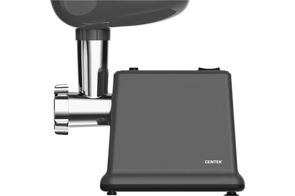 Мясорубка Centek CT-1625 2000 Bт, 2 кг/мин, реверс, 2в1 мясорубка/овощерезка, 2 диска, 5 насадок