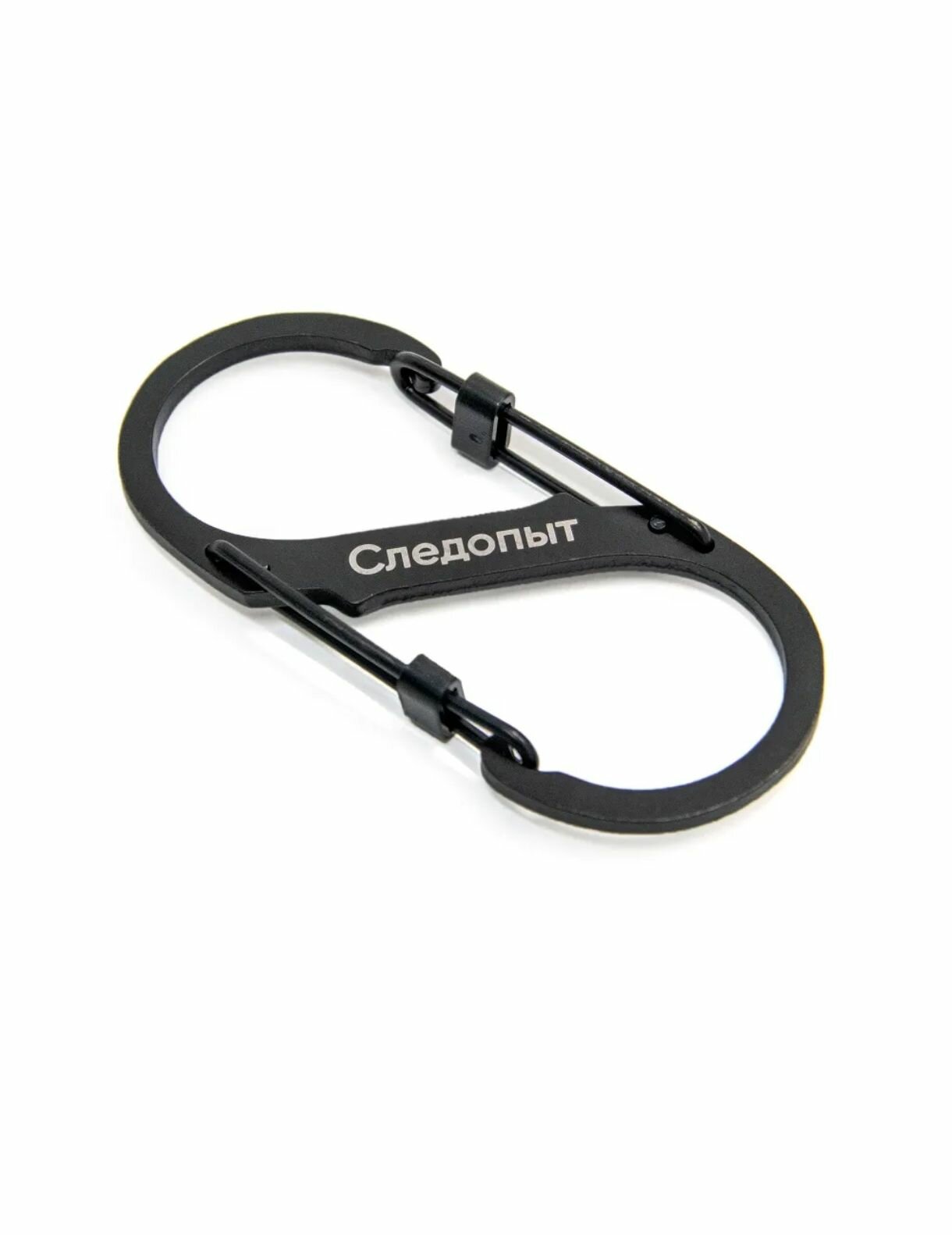 Карабин "следопыт" 9 см, двойной, сталь