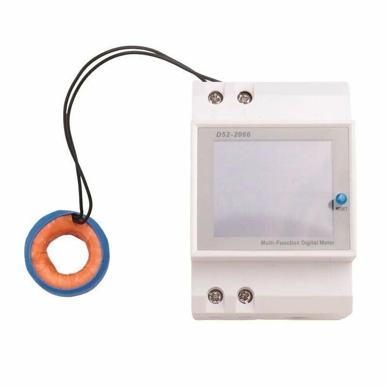 J5(H T F X) 1 Шт. Цифровой Однофазный Переменный Ток 40-300 В 100 А DIN-Рейка 6 Вольтметр (Внешний ТТ)