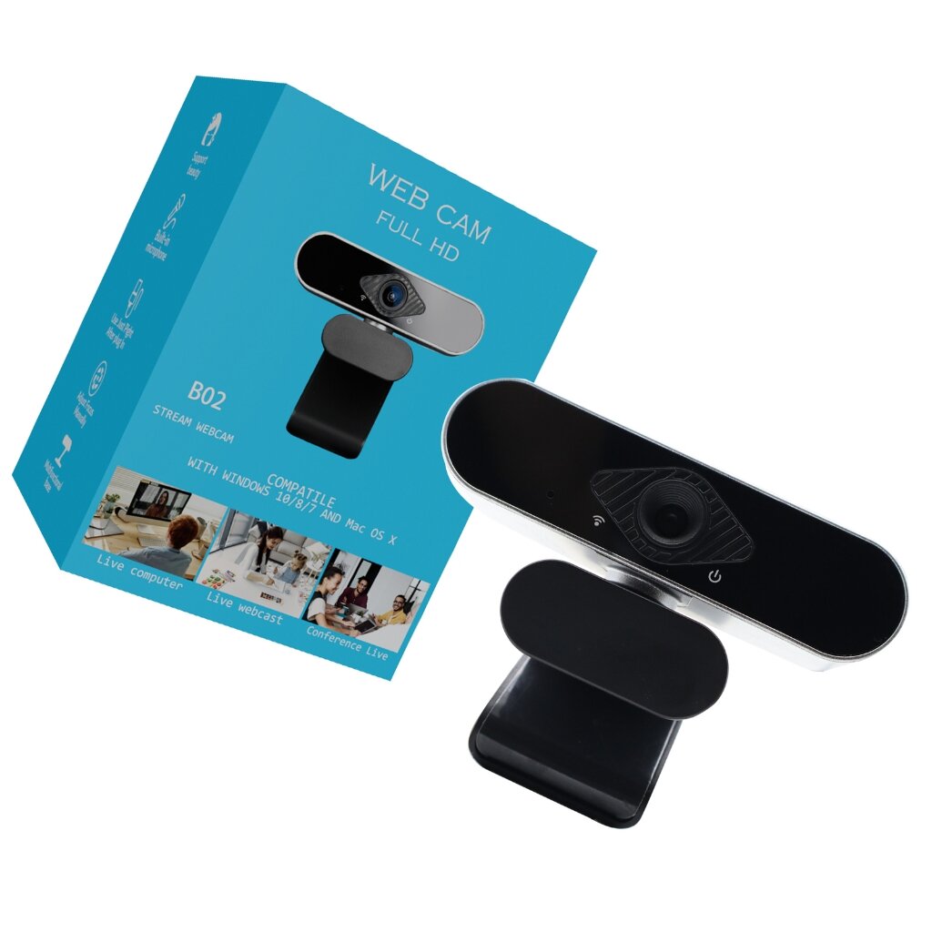 1080P / 2K/ 4K Компьютерная веб-камера для конференции, Игровая камера с микрофоном