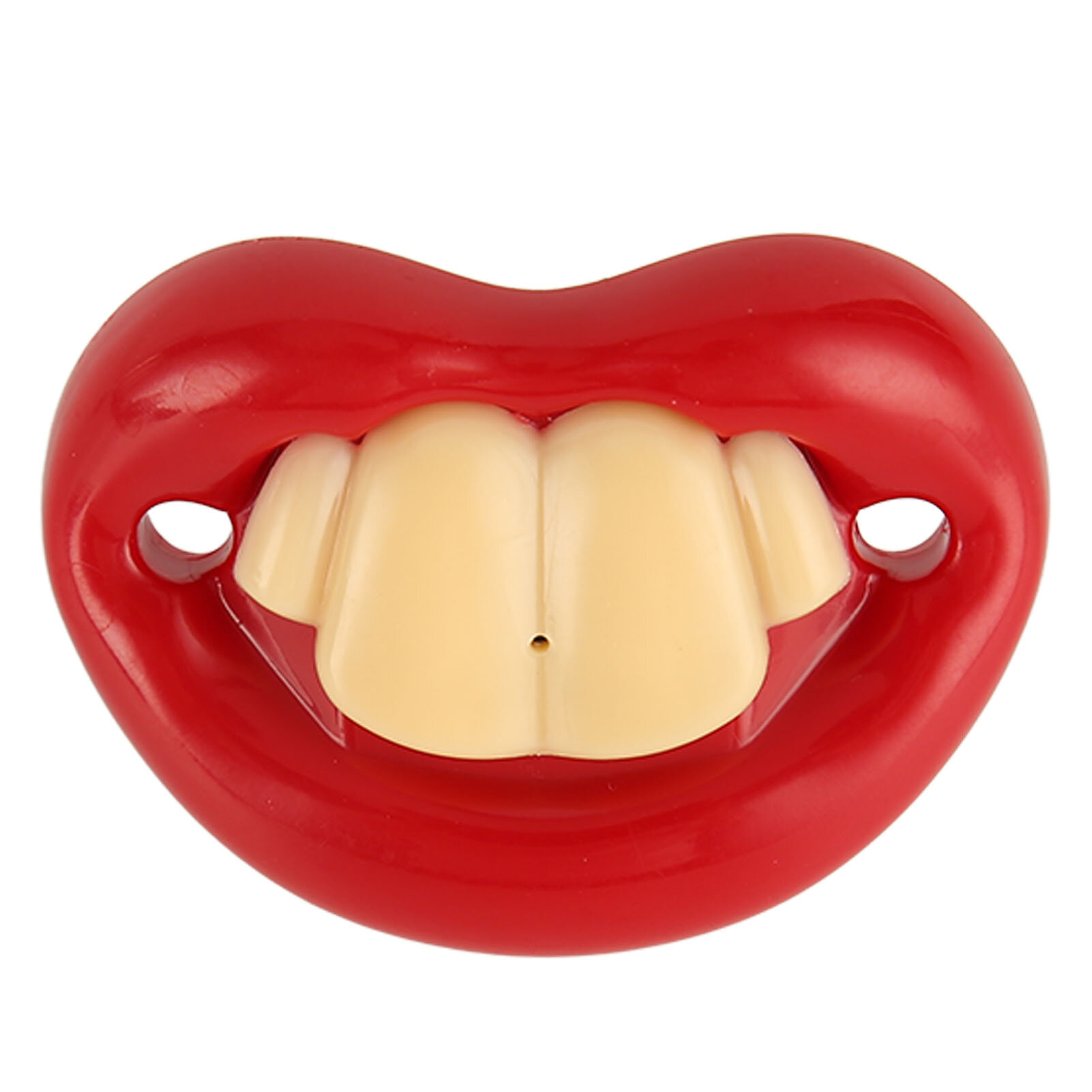 Funny Baby Pacifiers Orthodontic Safe Silicone Cute Rabbit Tooth Pacifier for Toddler