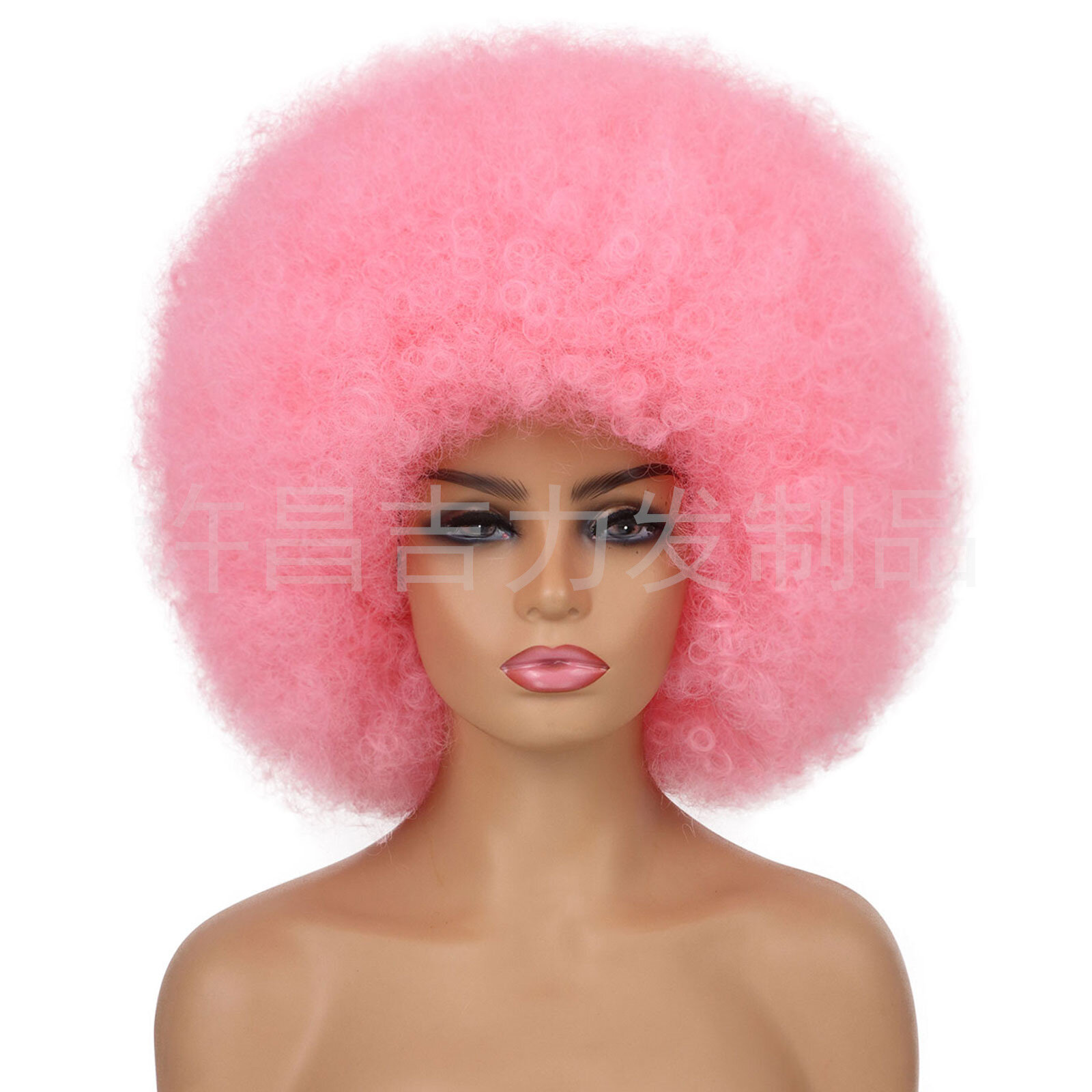 35 цветов в наличии, мгновенная доставка, парик для африканских женщин, пушистый маленький кудрявый афро парик