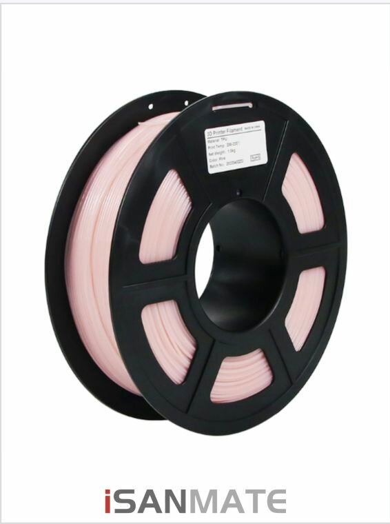 3D-пластик iSANMATE TPU95A, Розовый, 1 кг, диаметр 1,75 мм