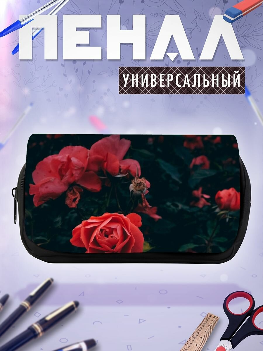 Школьный пенал цветок цветковое растение