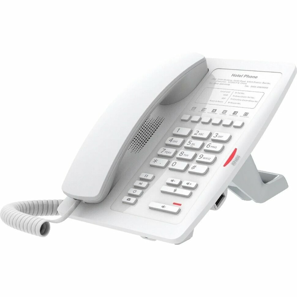 IP-телефон Fanvil H3W WHITE, 2х 10/100 Мбит, PoE, 2077169