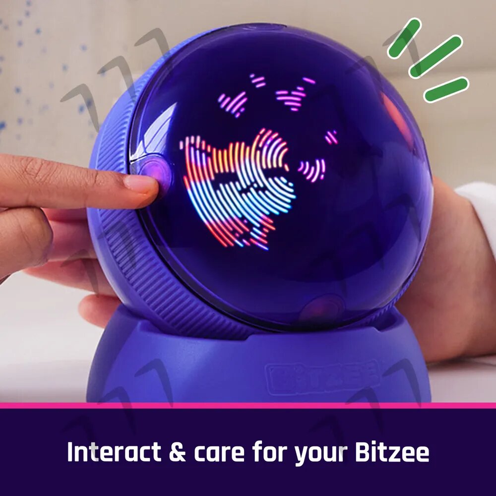 Интерактивная игрушка Bitzee Hamster Ball, интерактивная, развивающая, унисекс, пластик, металл — фото 1