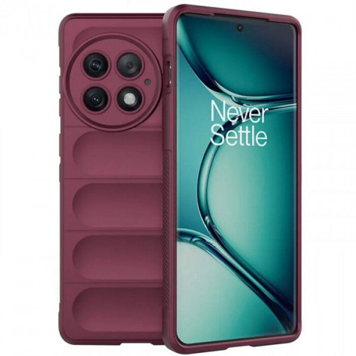 Flex Silicone Противоударный чехол для OnePlus Ace 2 Pro с защитой камеры и микрофиброй