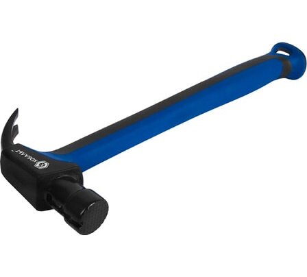 Молоток-гвоздодер кобальт 610 гр для каркасного строительства