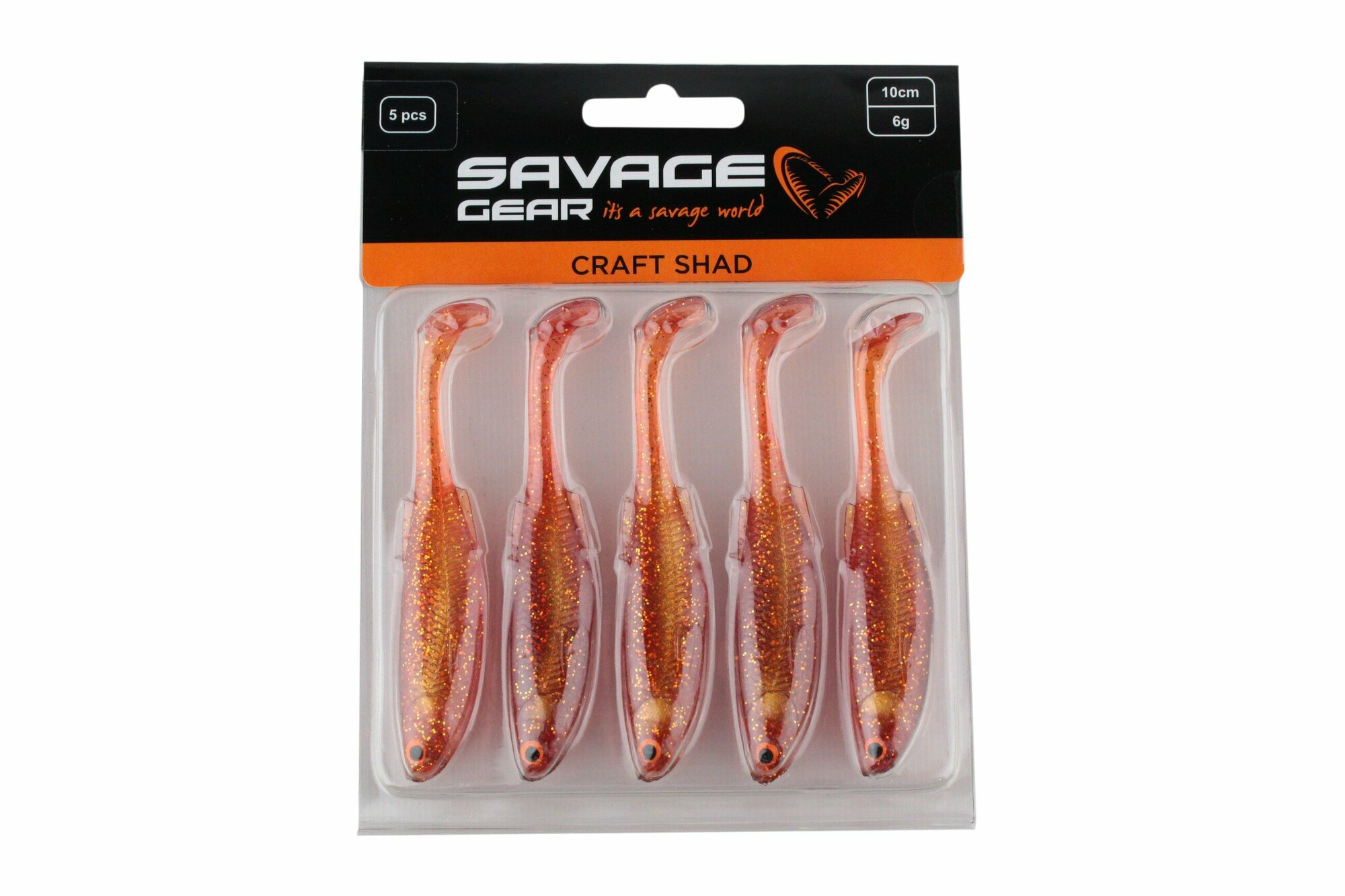 Savage Gear Craft Shad 10 см 6 г motor oil приманка в упаковке 5 шт для ловли щуки