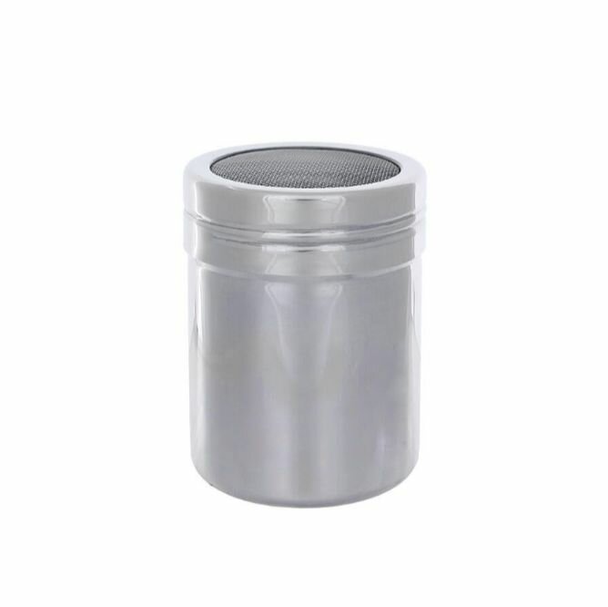 Диспенсер для какао 150 мл, банка-сито для сахарной пудры, корицы, емкость для сыпучих продуктов