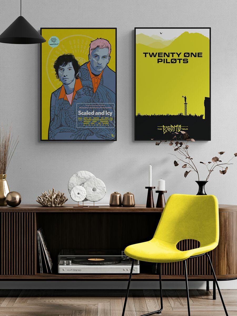 Набор из двух постеров Twenty One Pilot