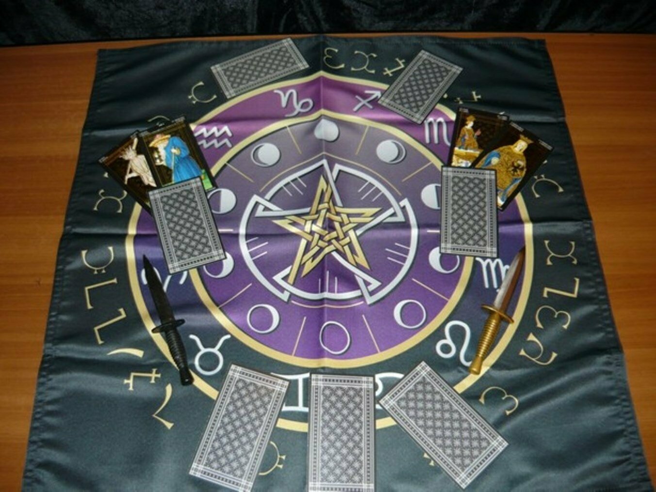 Магическая Скатерть-алтарь "Мистический Зодиак"