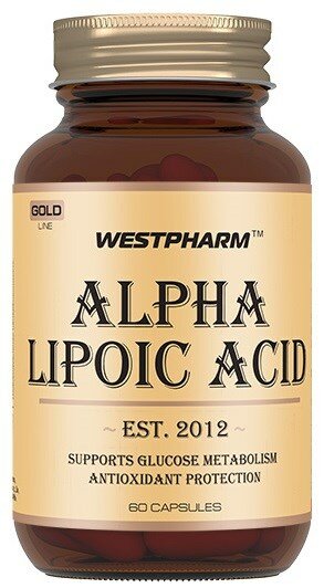 WESTPHARM Gold Line Alpha Lipoic Acid 500mg (60капс)