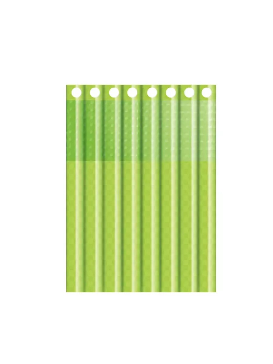 Шторка для ванной Gappo G8656, полиэстер, 180 x 180 см, зеленый