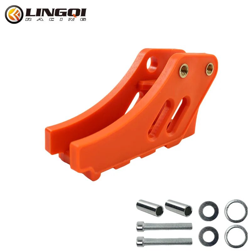 ONLEEYPP пластиковая защита направляющей цепи мотоцикла для внедорожника CRF YZF Оранжевый, Orange