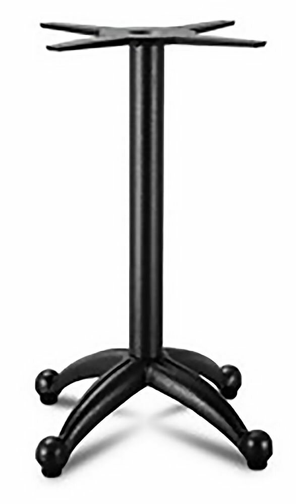 Подстолье 1217EM STOOL MARKET черный, круглая столешница, лапки