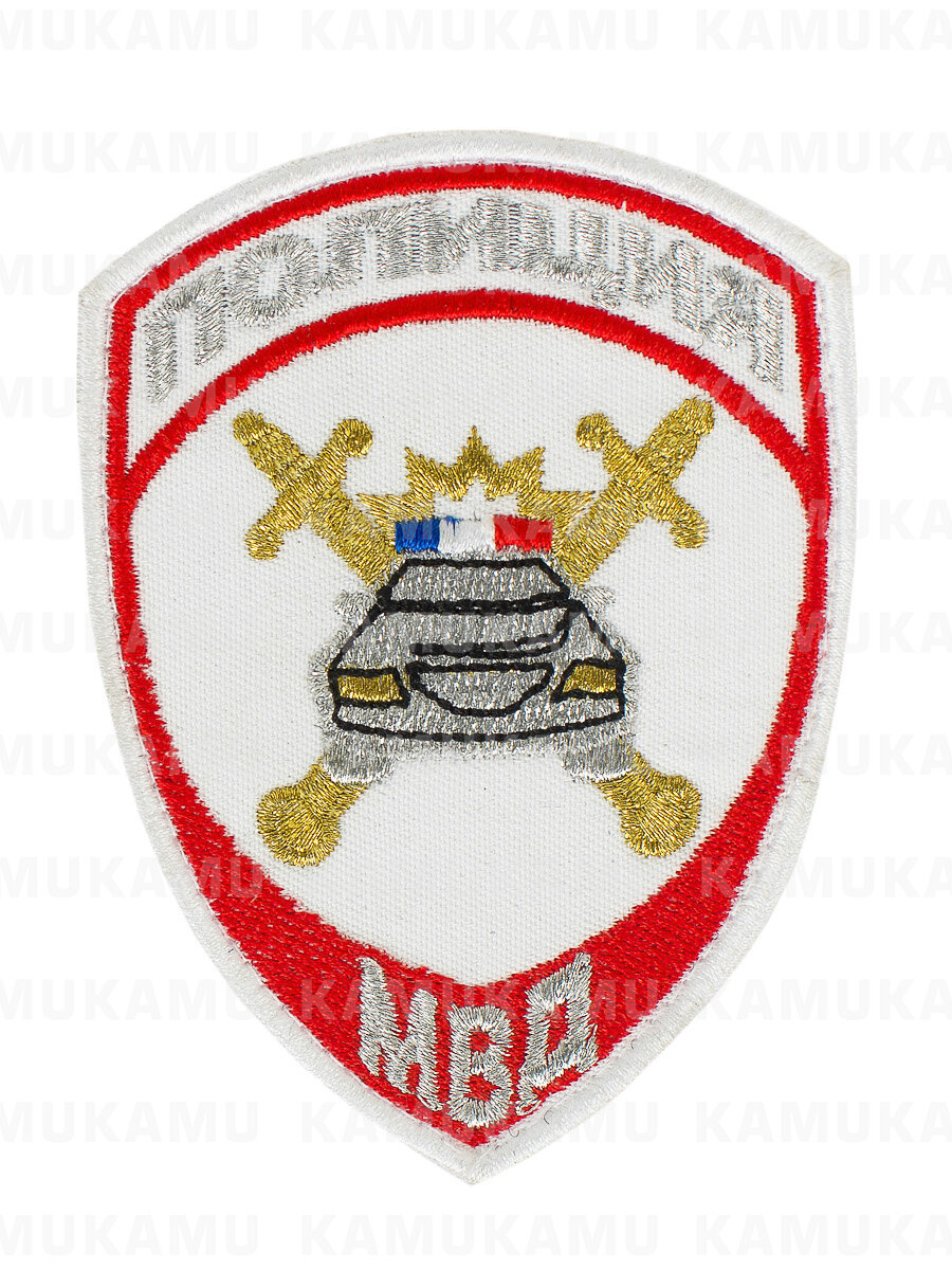 Шеврон полиция Мвд машина цвет белый