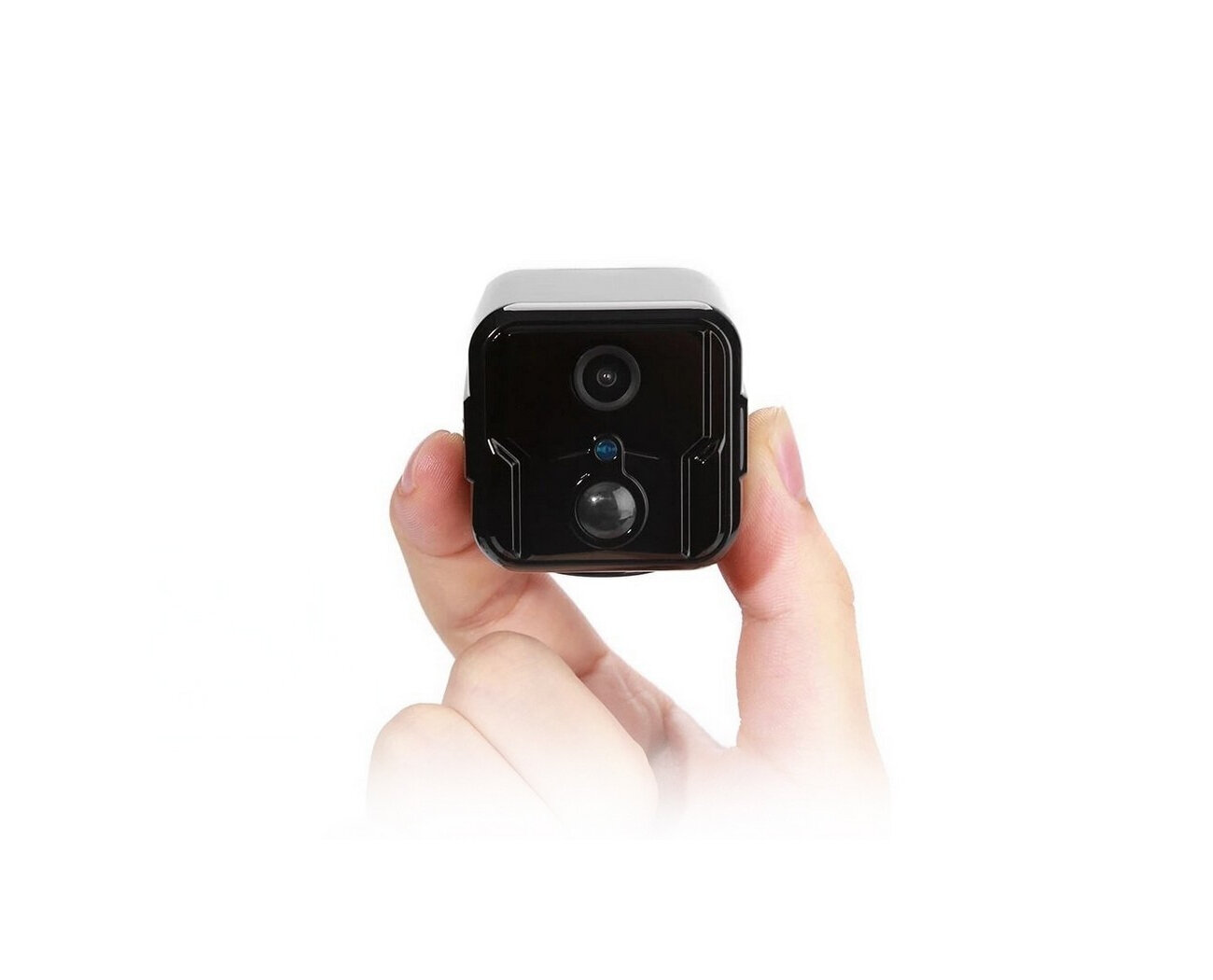 Мини WiFi IP камера видеонаблюдения 3mp J-M-C АС-93 (RecSD) (Y11564W9T) с удалённым доступом с датчиком движения и определением человека. Запись на