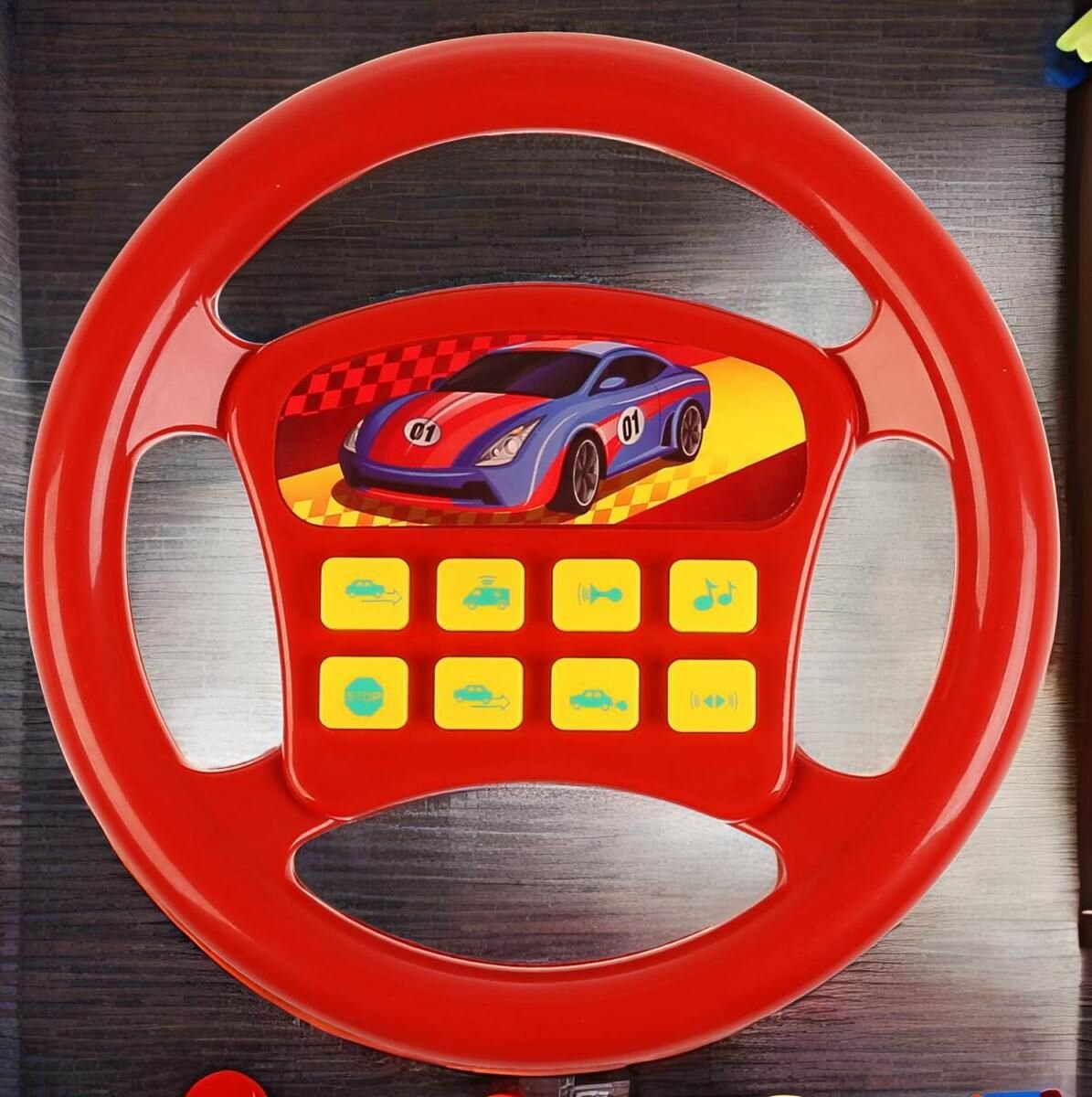 Руль музыкальный детский Играем вместе / интерактивная игрушка для мальчиков