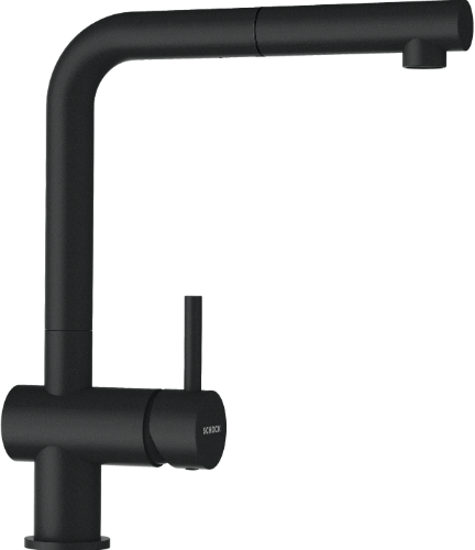 Смеситель для кухни Schock Epos-D full color, Cristadur, выдвижной излив магма 710698
