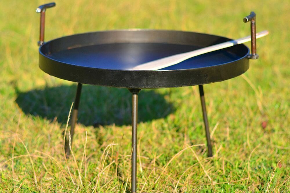 Сковорода из диска бороны с бортиками 57 см