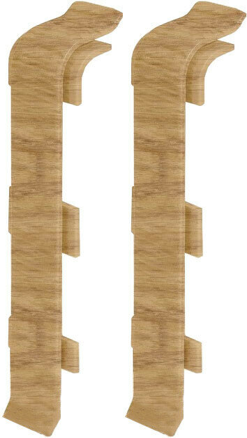 Соединитель для плинтуса Arbiton Indo, цвет 06 Дуб Лаплант, 2шт.