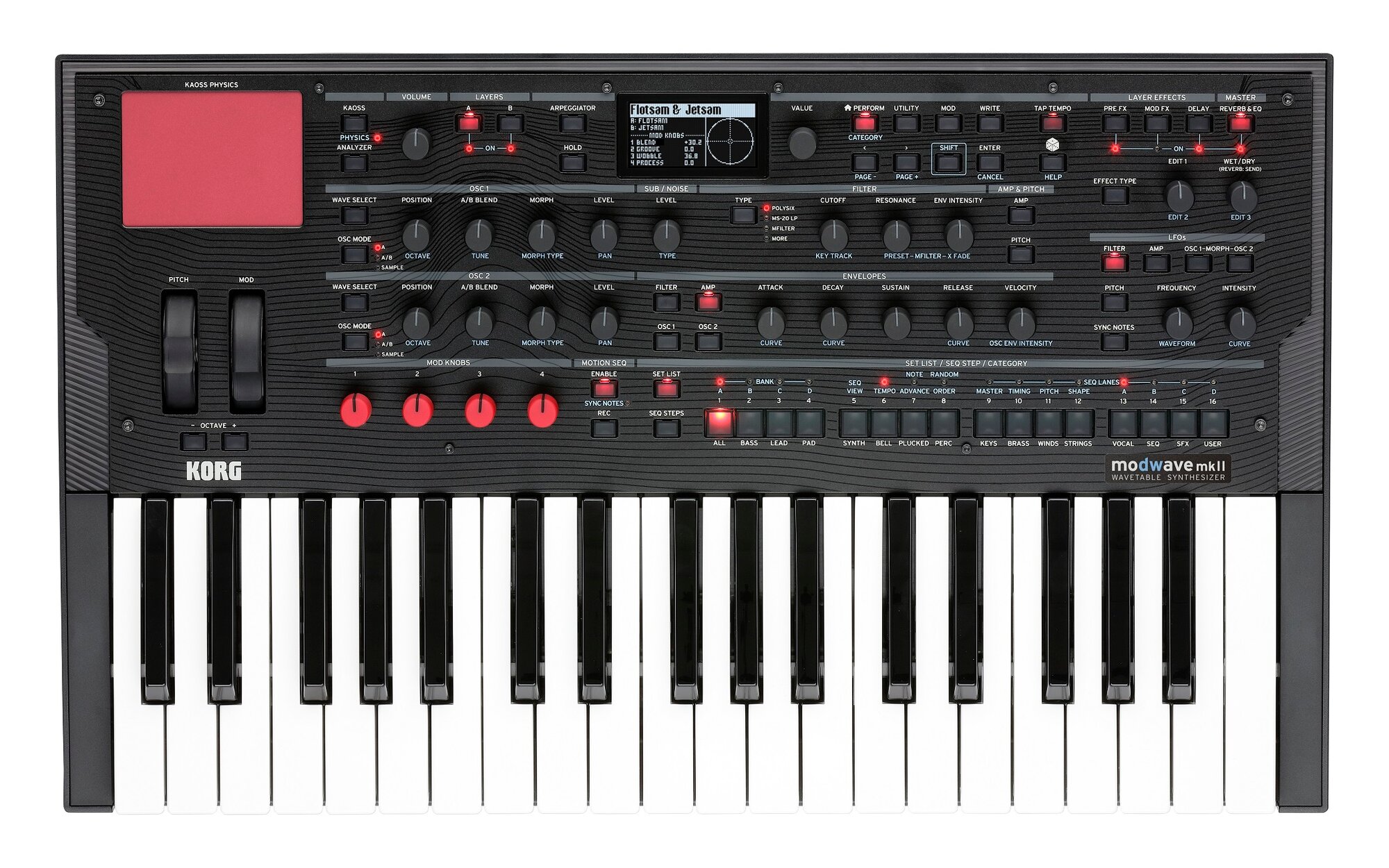 Синтезатор Korg Modwave MK2