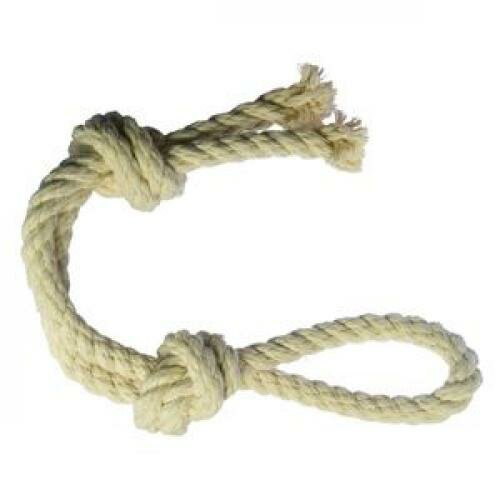 PETTO Грейфер GoSi из х/б каната D15 мм петля, 2 узела 45 см. 100% хлопок